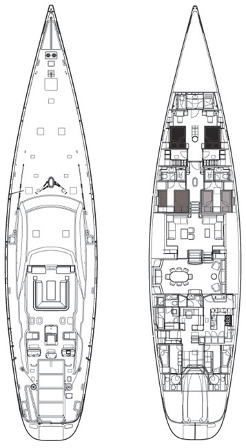 Nautor Swan 131 (ref:21) – YachtGreece.com